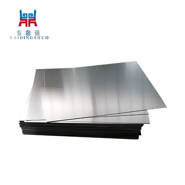 China Gr2 titanium plate manufacturer supplier factory - Taidingshuo