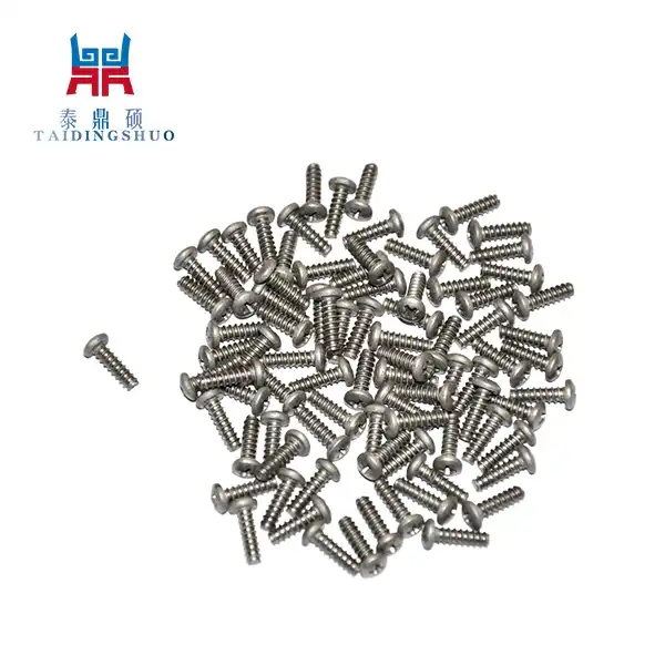 China Pan head cross self-tapping titanium screws manufacturer supplier ...
